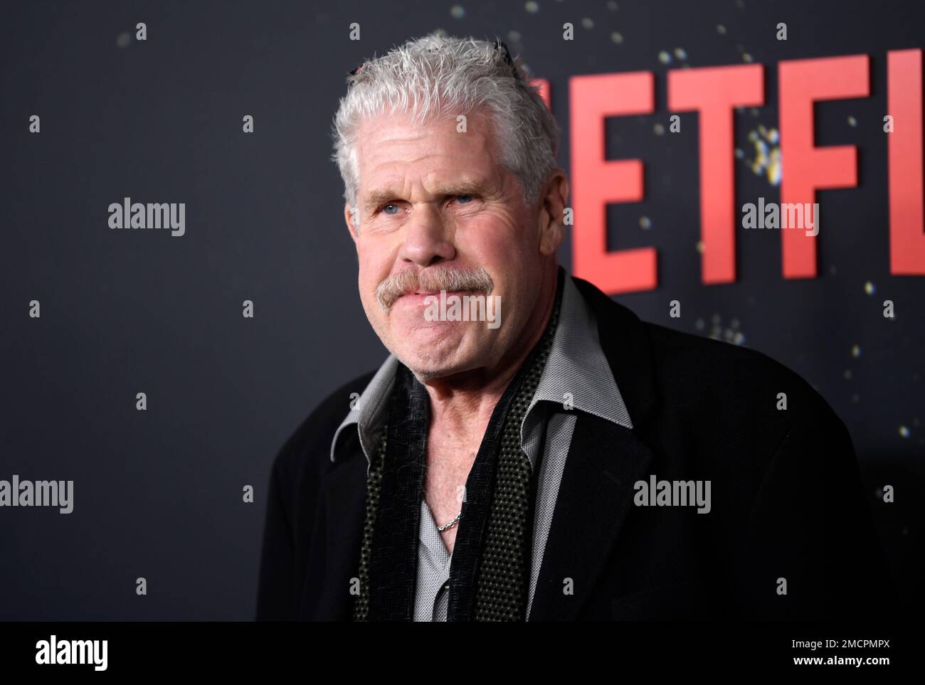 Ron Perlman attends the world premiere of "Don't Look Up" at Jazz at ...