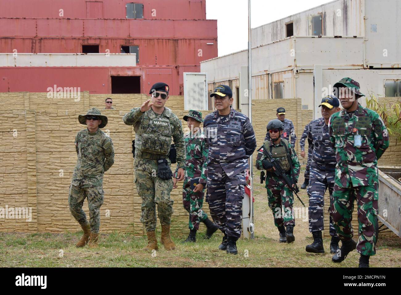 Indonesian marine personnel hi-res stock photography and images - Alamy