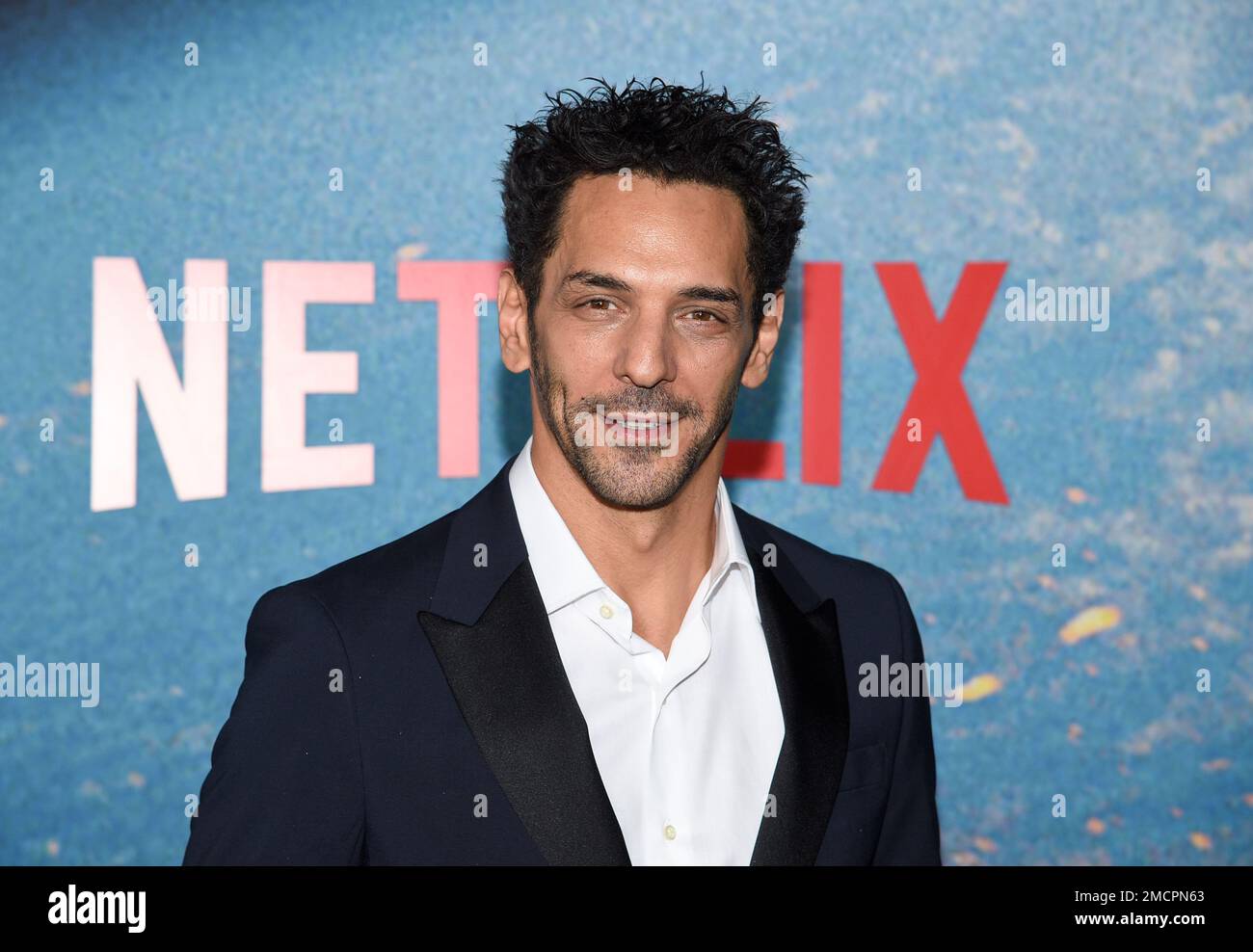 Tomer Sisley attends the world premiere of "Don't Look Up" at Jazz at ...