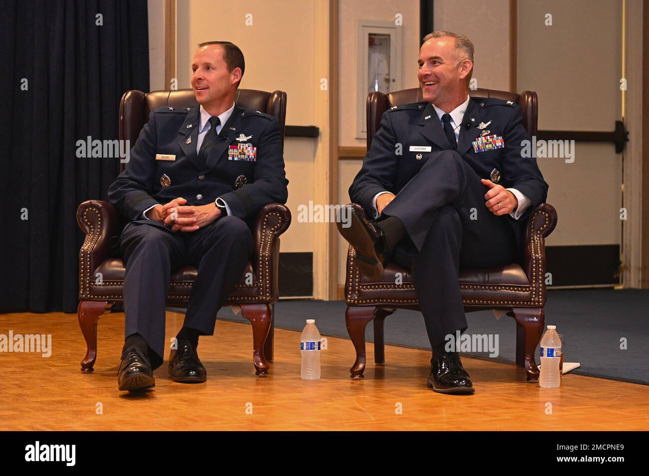 U.S. Air Force Col. Kris Barcomb, Space Launch Delta 30 vice commander ...