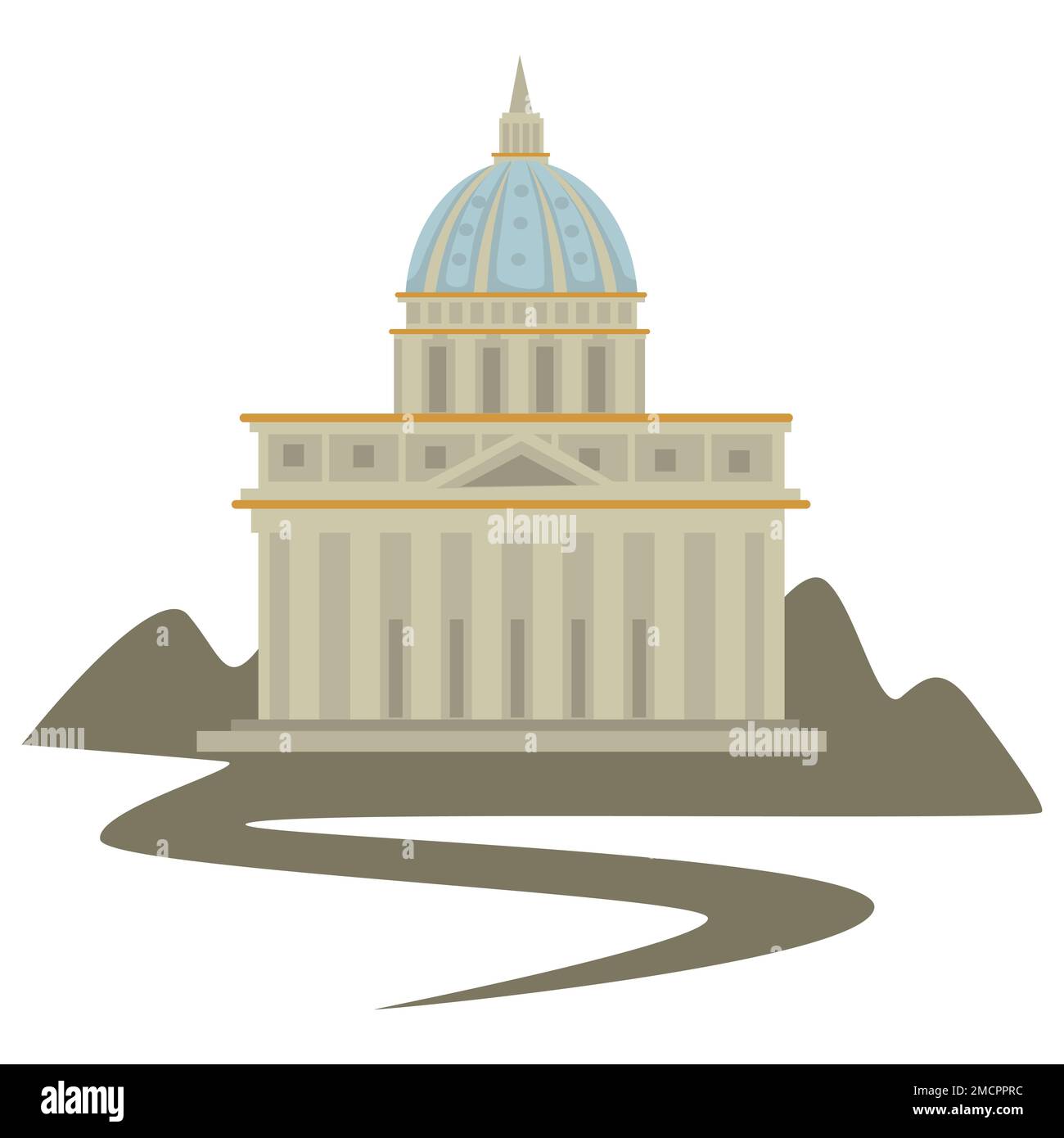 Baroque style entrance Cut Out Stock Images & Pictures - Alamy