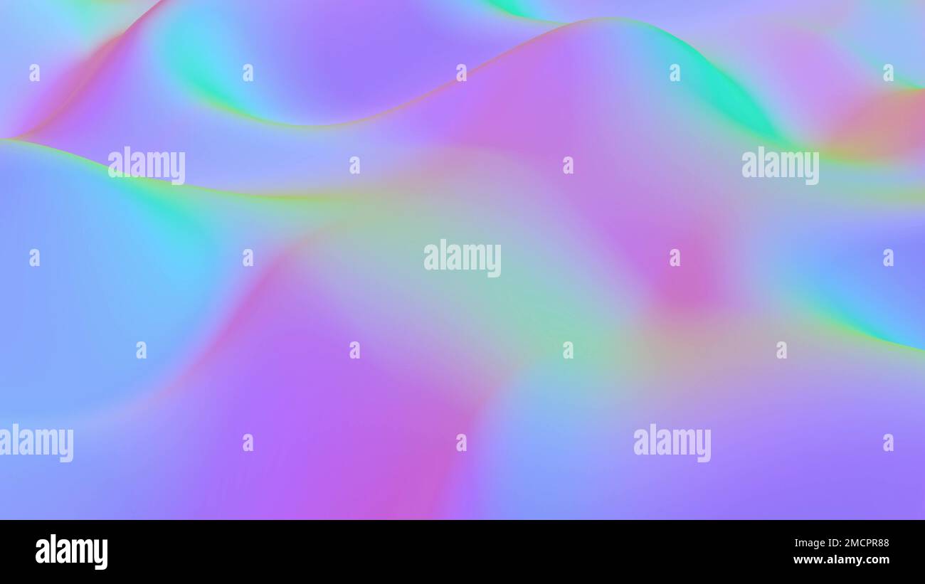 Intro blue gradient color wave 3d render Stock Photo - Alamy