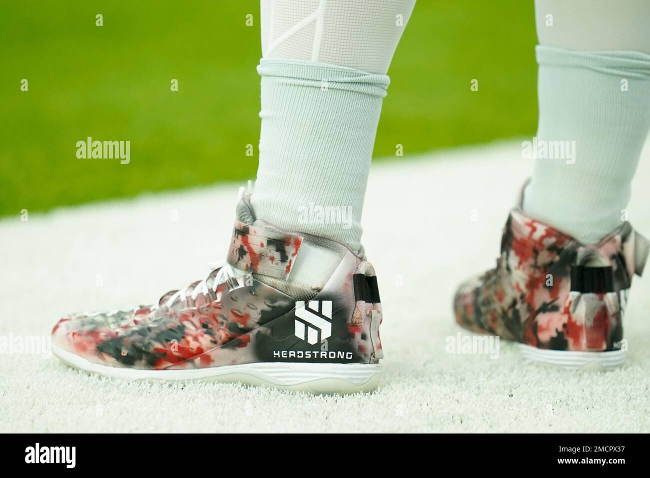 Indianapolis Colts offensive lineman Will Fries (75) My Cause My cleats ...