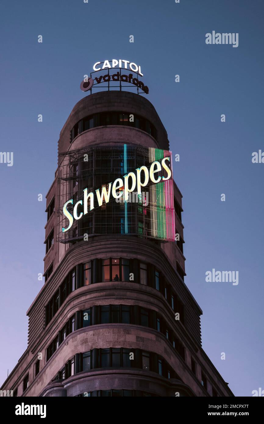 Capitol Building, Madrid Stock Photo - Alamy