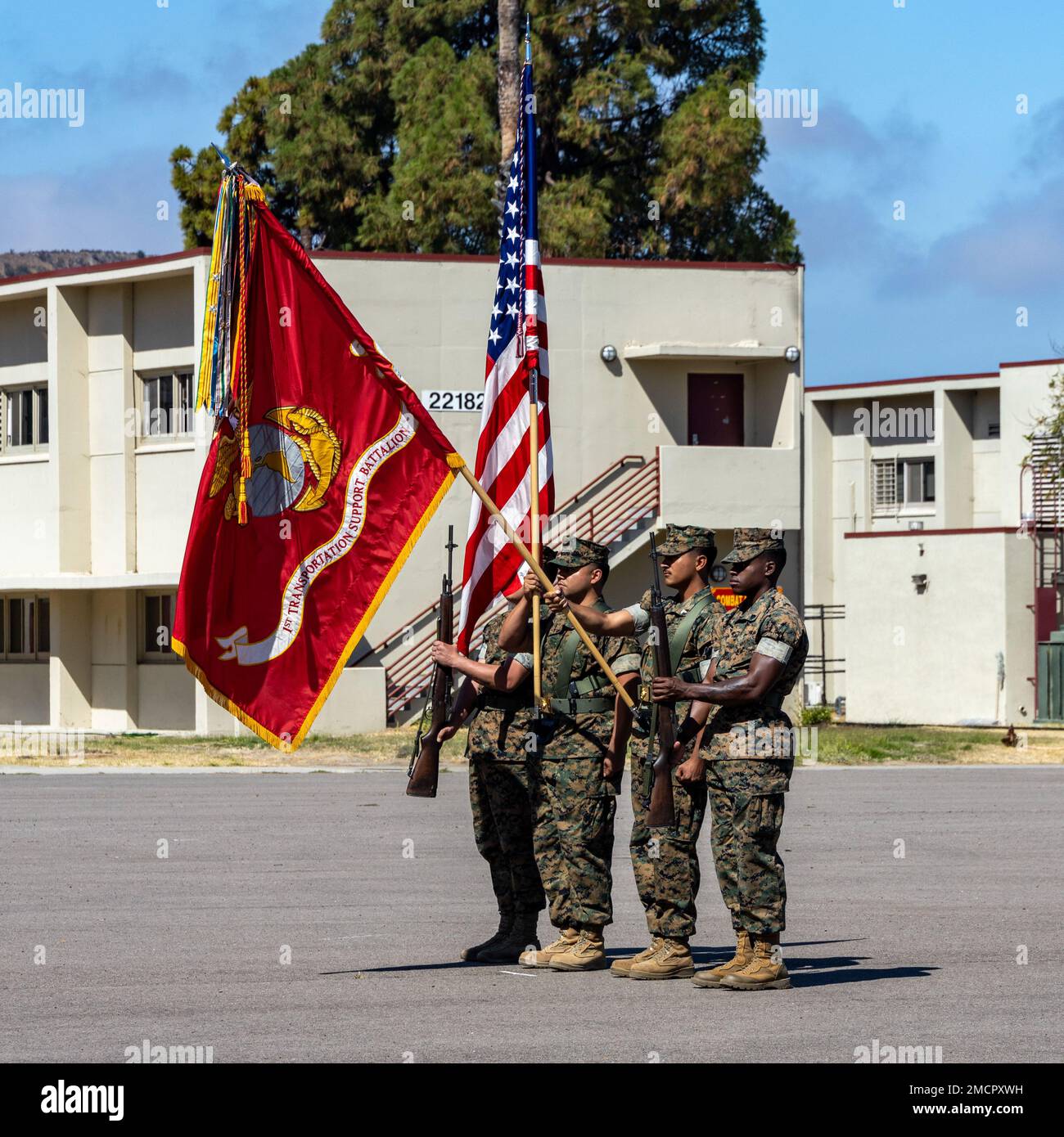 U.S. Marines with 1st Transportation Battalion, Combat Logistics Regiment 1, 1st Marine ...