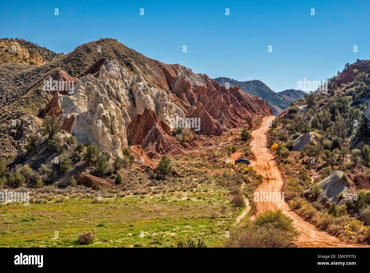 Cottonwood Canyon Road, Candyland area, Cottonwood Narrows, Grand ...