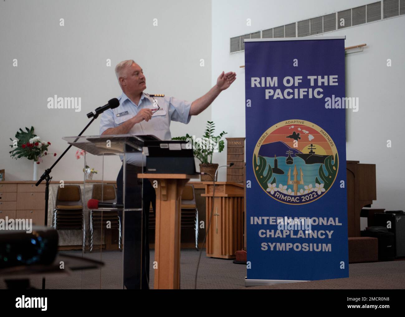 PEARL HARBOR (July 8, 2022) U.S. Coast Guard chaplain, Capt. Daniel ...