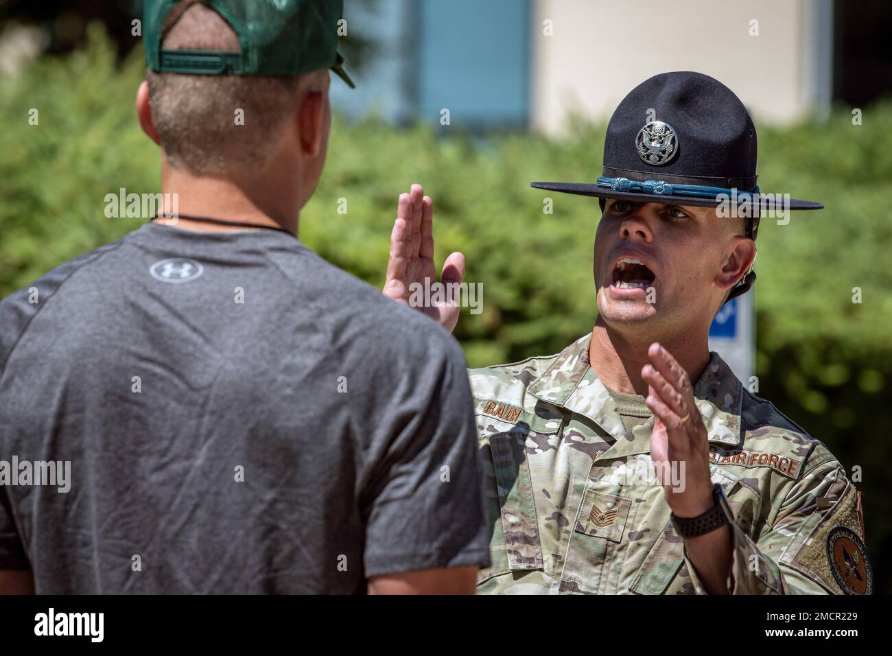 U.S. AIR FORCE ACADEMY, Colo. -- Potential cadet candidates arrive at ...