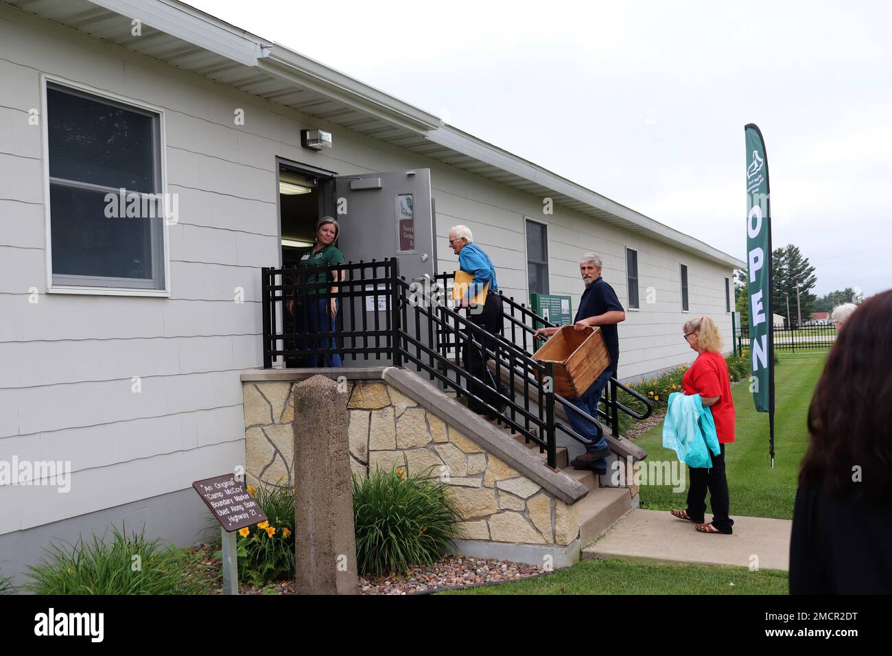 Descendants of Maj. Gen. Robert Bruce McCoy, the man whom Fort McCoy ...