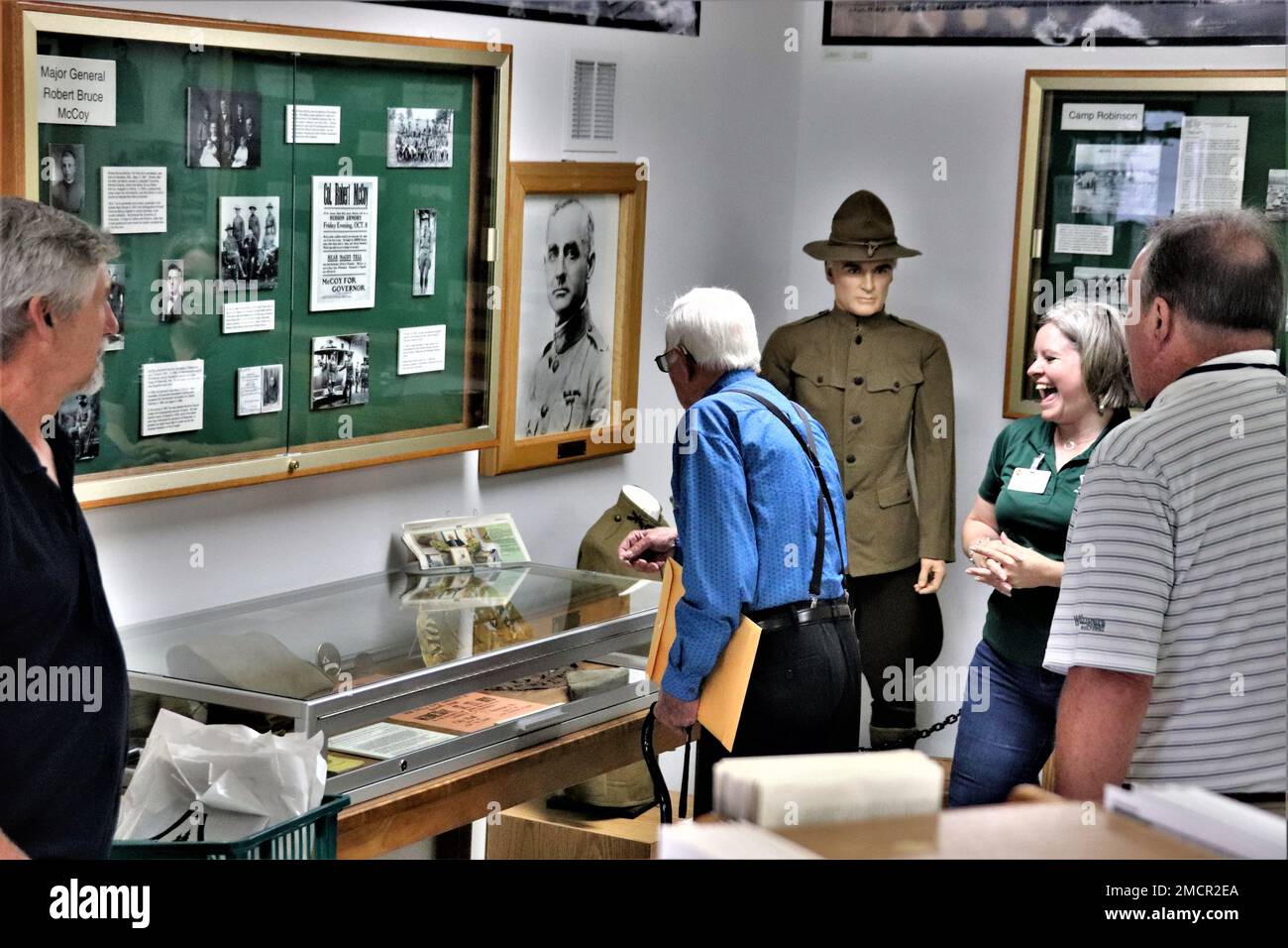 Descendants of Maj. Gen. Robert Bruce McCoy, the man whom Fort McCoy ...