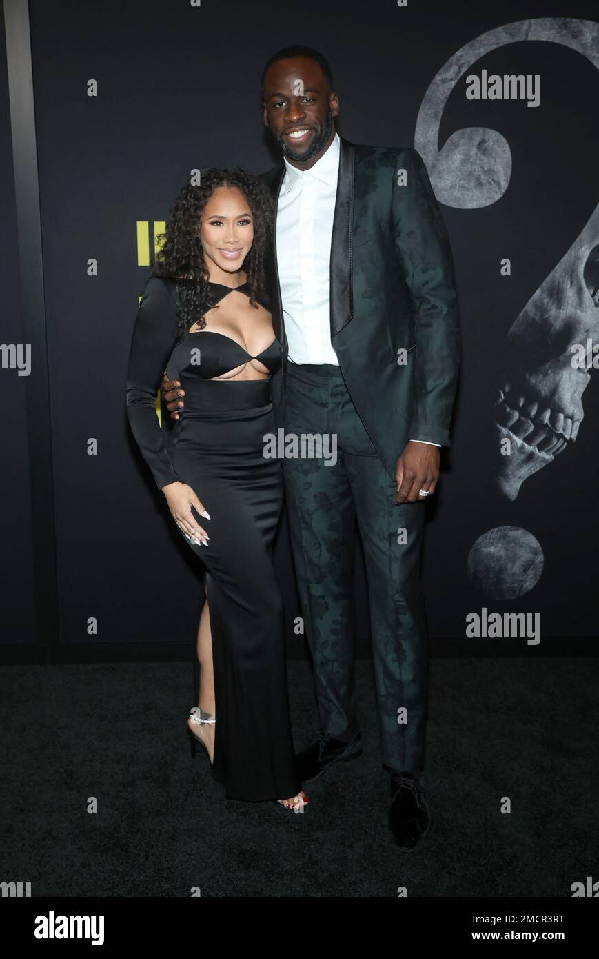 Hazel Renee and Draymond Green, at "Fear" World Premiere at Directors ...
