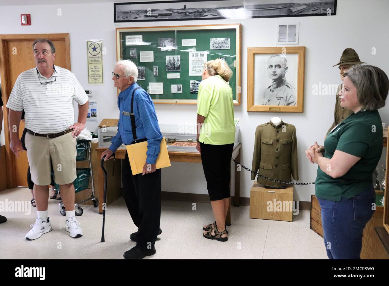 Descendants of Maj. Gen. Robert Bruce McCoy, the man whom Fort McCoy ...