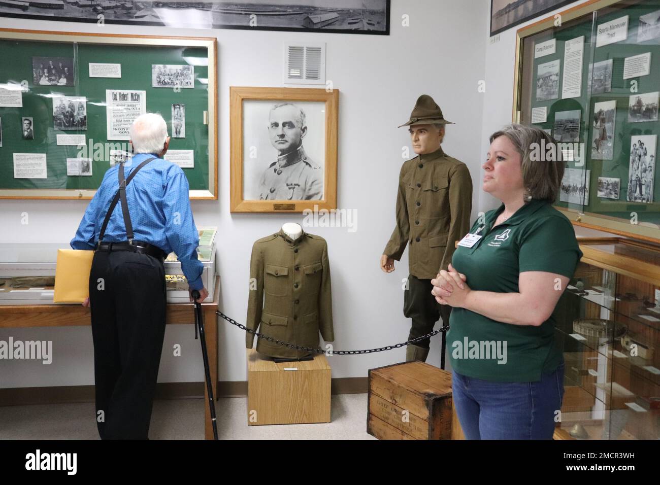 Descendants of Maj. Gen. Robert Bruce McCoy, the man whom Fort McCoy ...