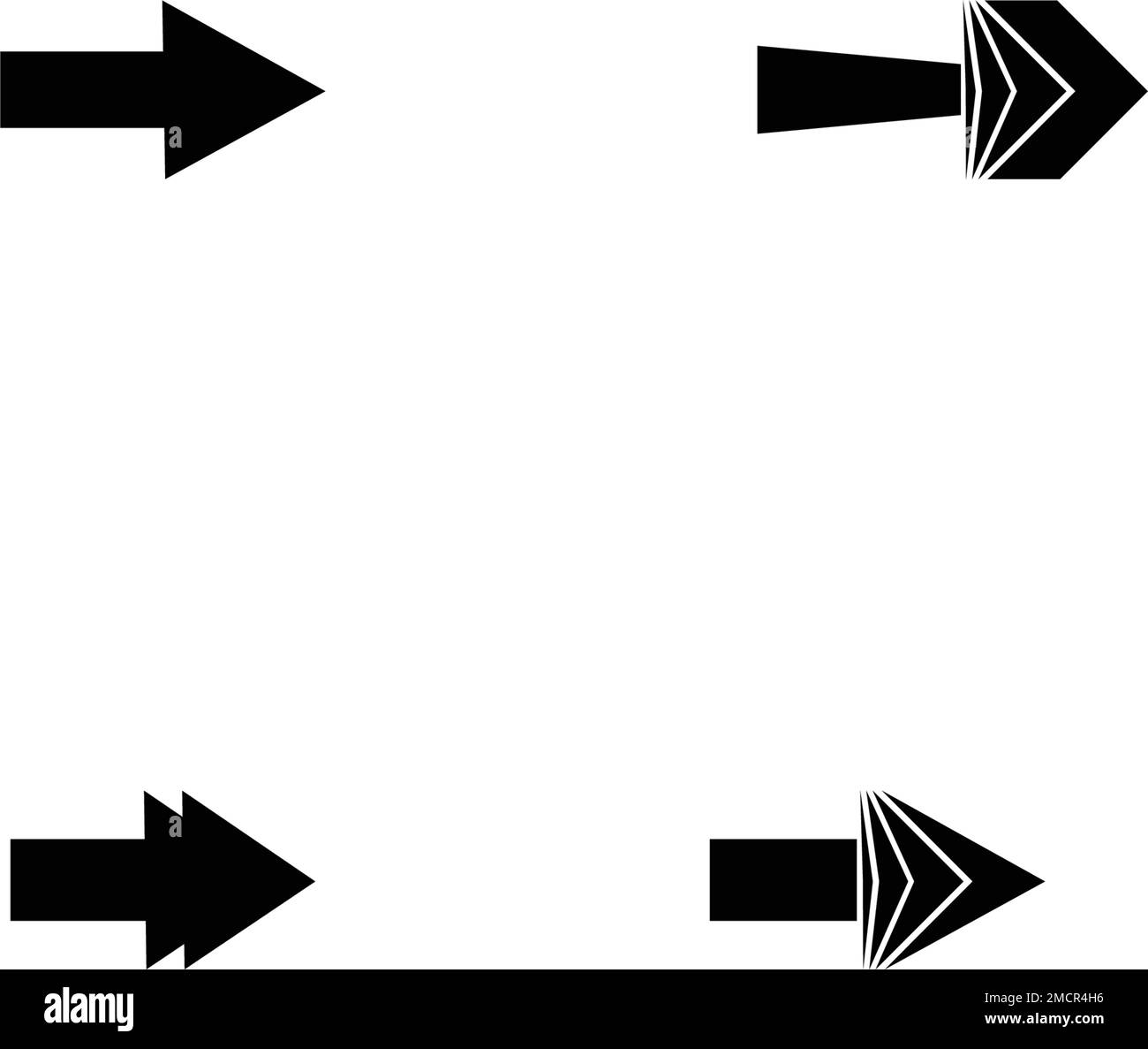 Arrow icon set vector illustration Logo Template design Stock Vector ...