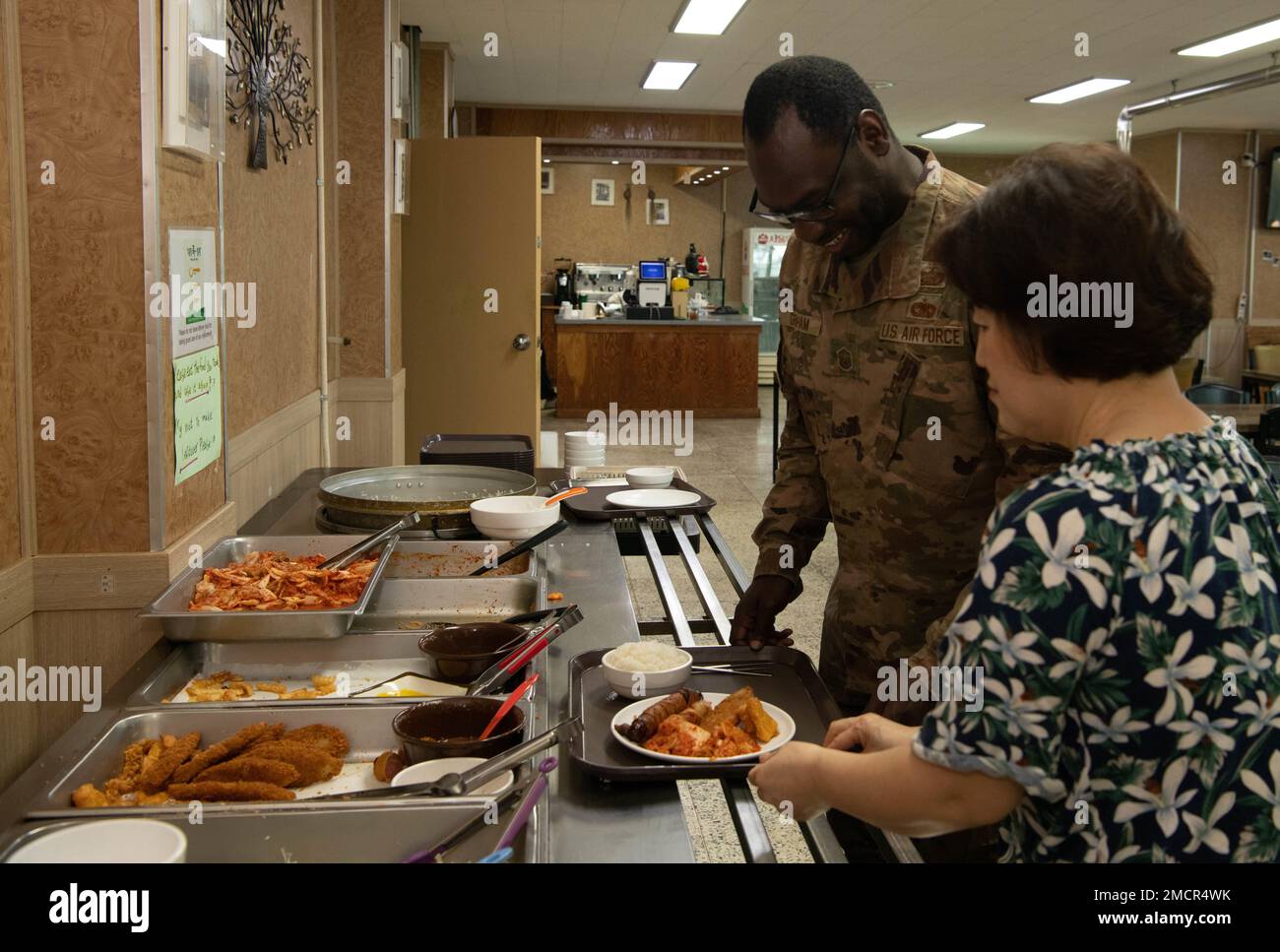 Master Sgt. Jonathan Graham III, left, 8th Fighter Wing Equal ...