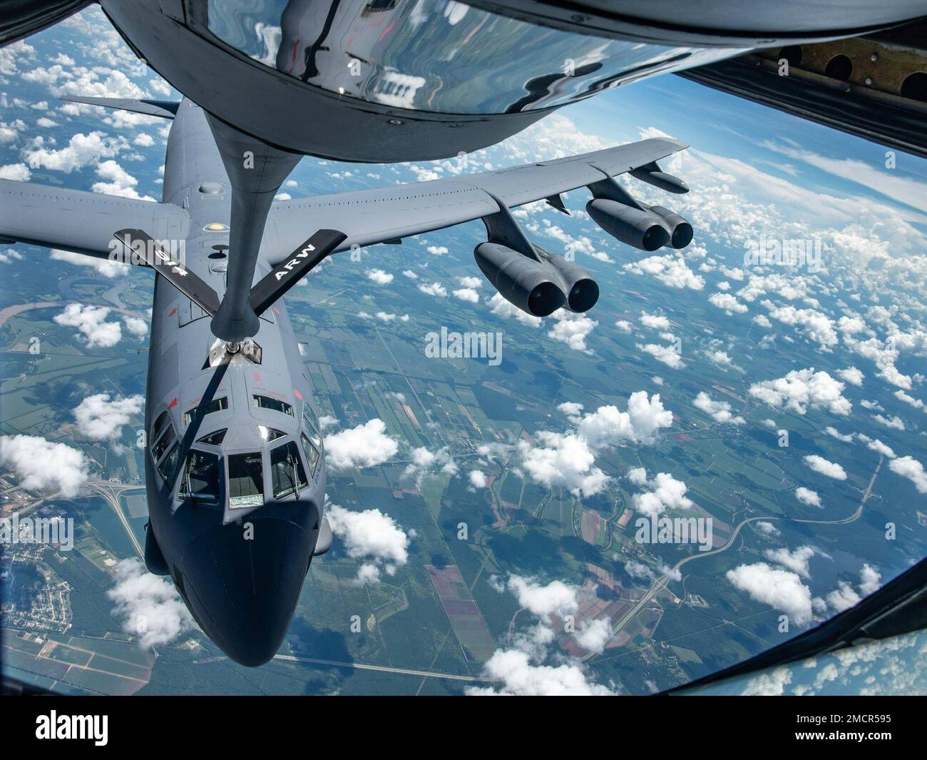 A KC-135 Stratotanker with the 914th Air Refueling Wing, New York ...