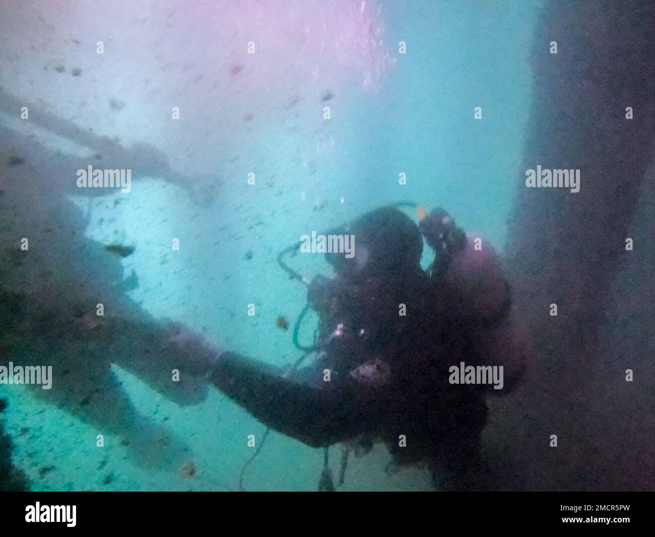 Soldiers from the 7th Engineer Dive Detachment – U.S. Army, 130th ...