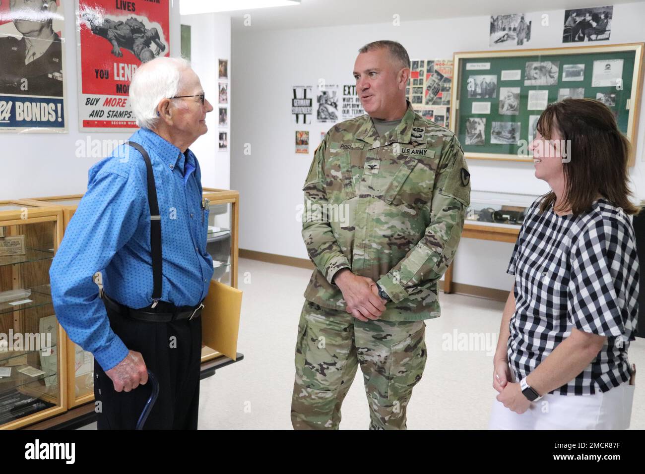 Former post commander hi-res stock photography and images - Alamy