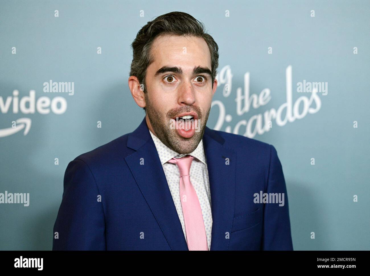 Michael Judson Berry attends the premiere of "Being The Ricardos" at ...