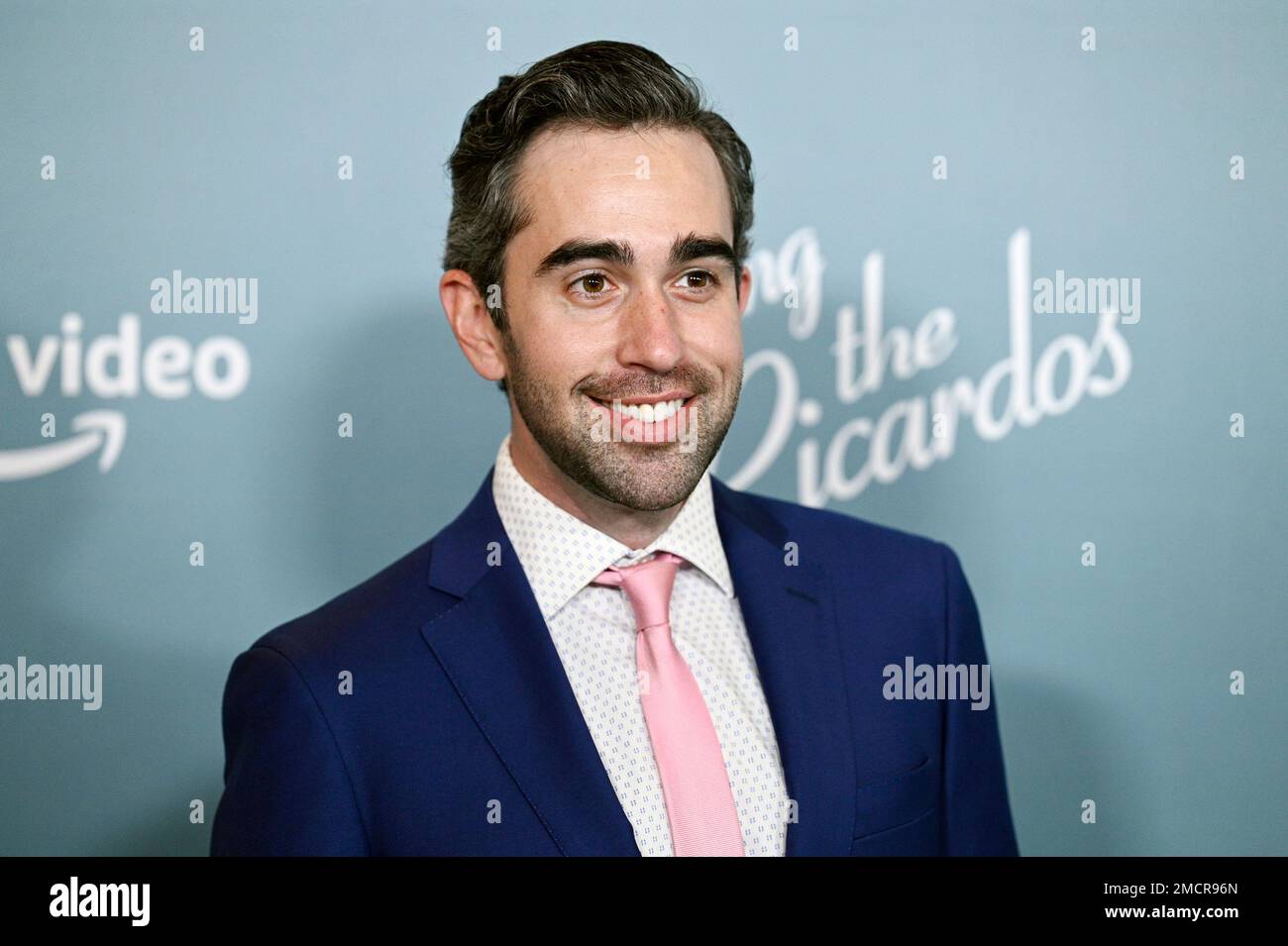 Michael Judson Berry attends the premiere of "Being The Ricardos" at ...