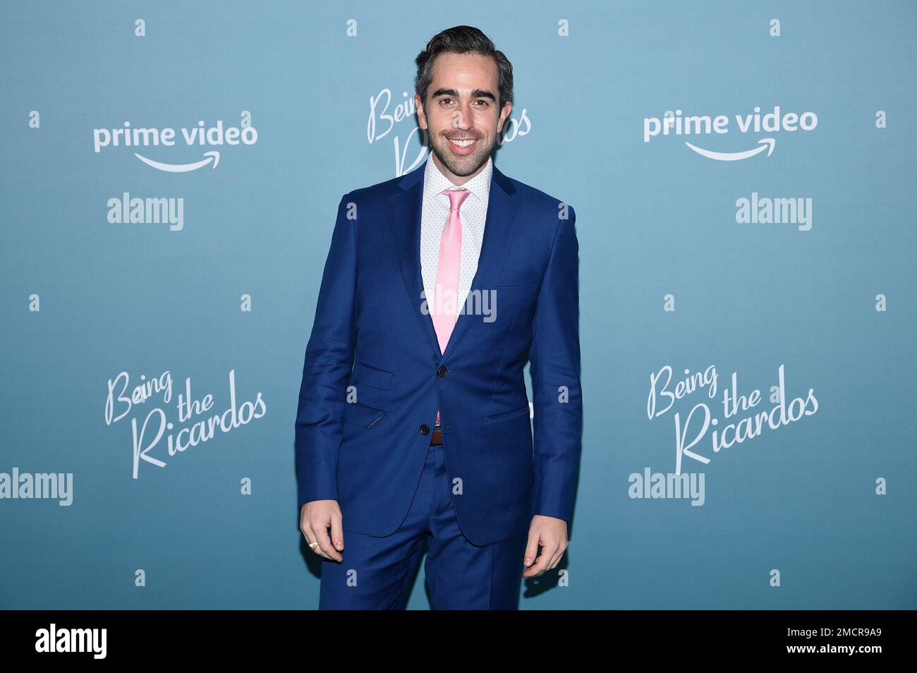 Michael Judson Berry attends the premiere of "Being The Ricardos" at ...