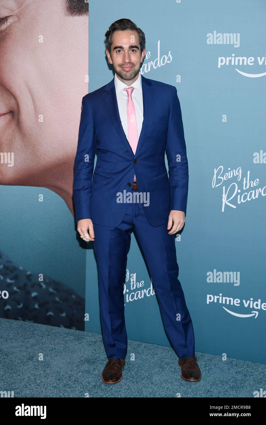 Michael Judson Berry attends the premiere of "Being The Ricardos" at ...