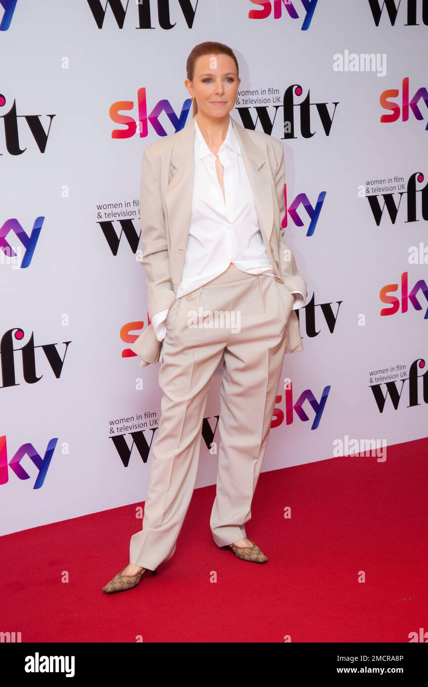 Stacey Dooley poses for photographers upon arrival at the Women in Film ...