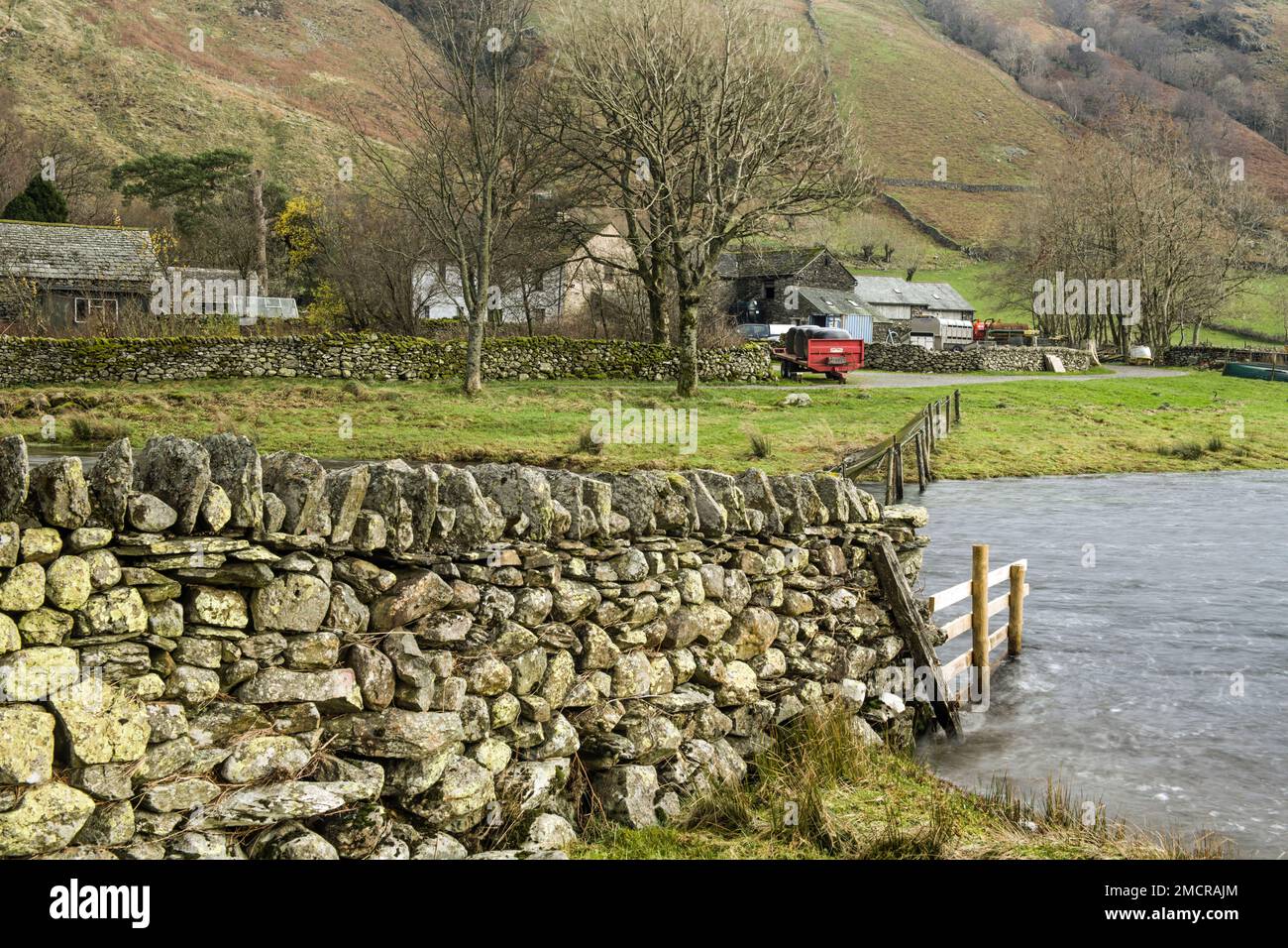 The hamlet of Watendlath in the Lake District famed for the Rogue ...