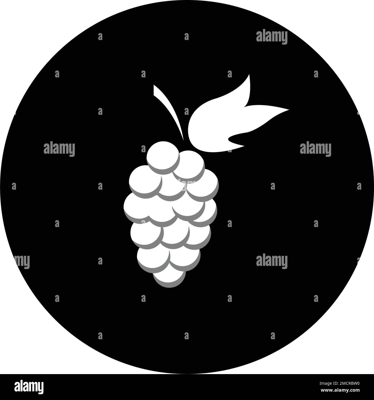 grape icon logo stock illustration design Stock Vector Image & Art - Alamy