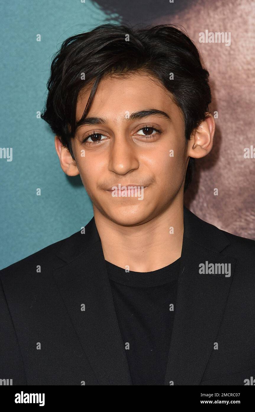 Lucian-River Chauhan arrives at the LA premiere of "Encounter" at the ...