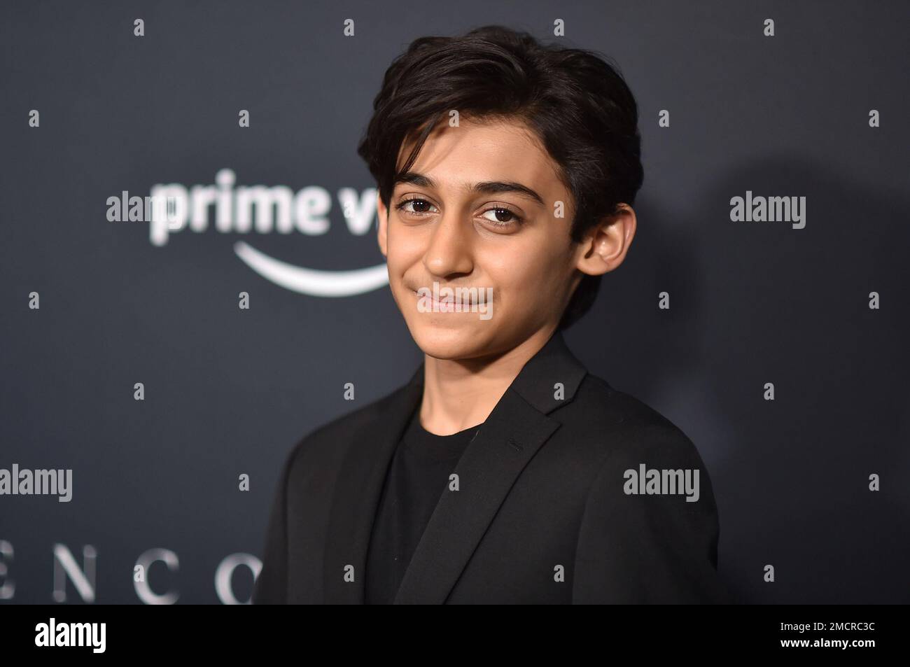 Lucian-River Chauhan arrives at a screening of "Encounter" at the ...