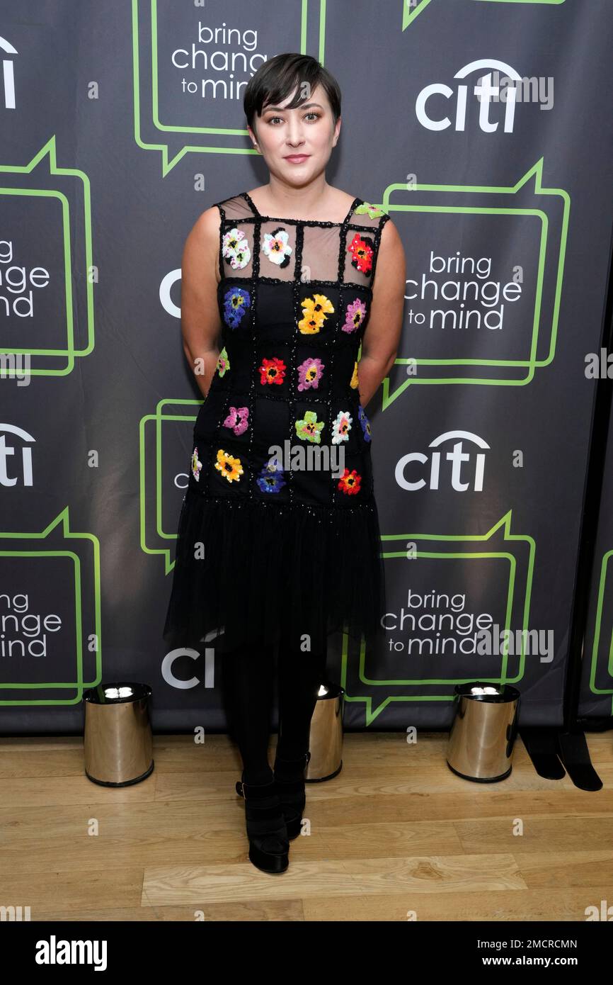 Zelda Williams attends the Bring Change to Mind gala at City Winery on ...