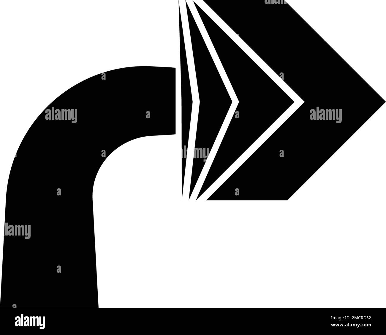 Arrow icon set vector illustration Logo Template design Stock Vector ...