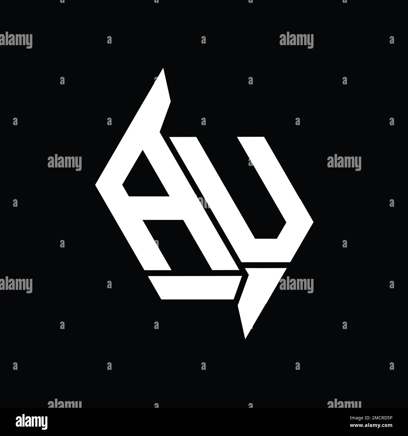 AV Logo monogram hexagon modern abstract shape vector images design ...