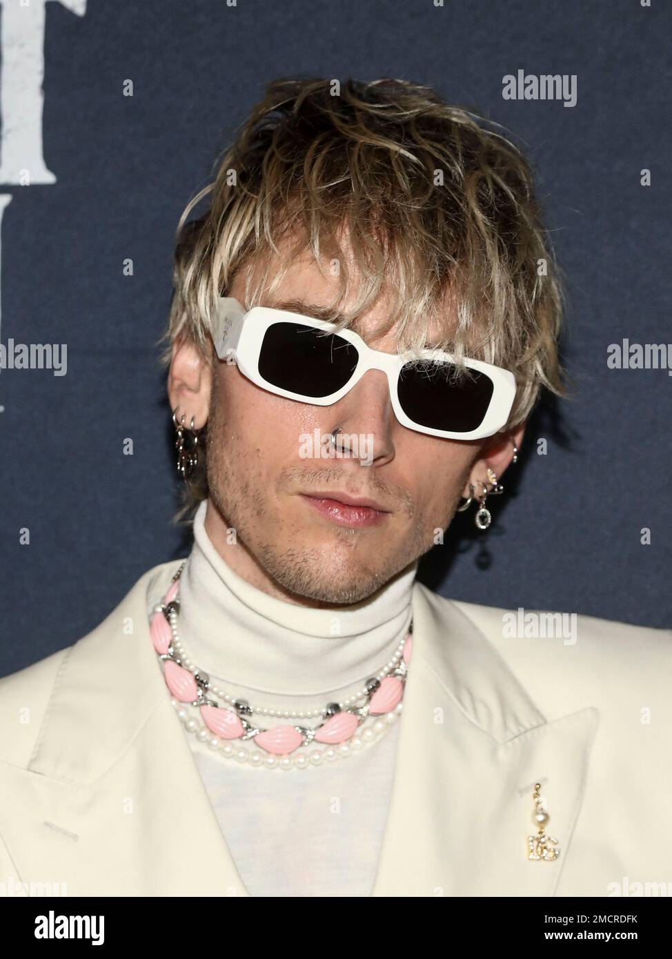 Actor Colson Baker, known professionally as Machine Gun Kelly, attends ...