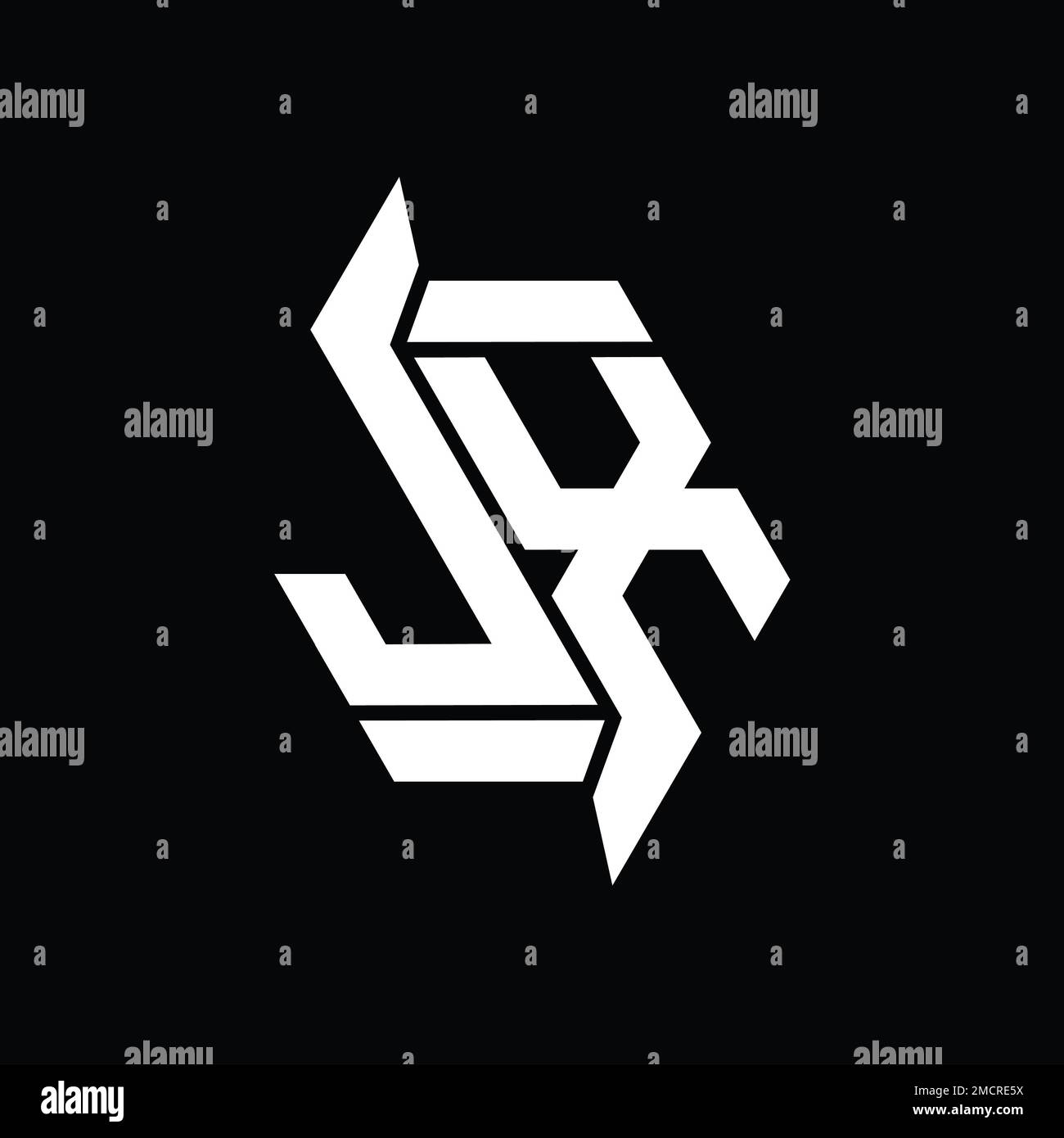 JX Logo monogram hexagon modern abstract shape vector images design ...