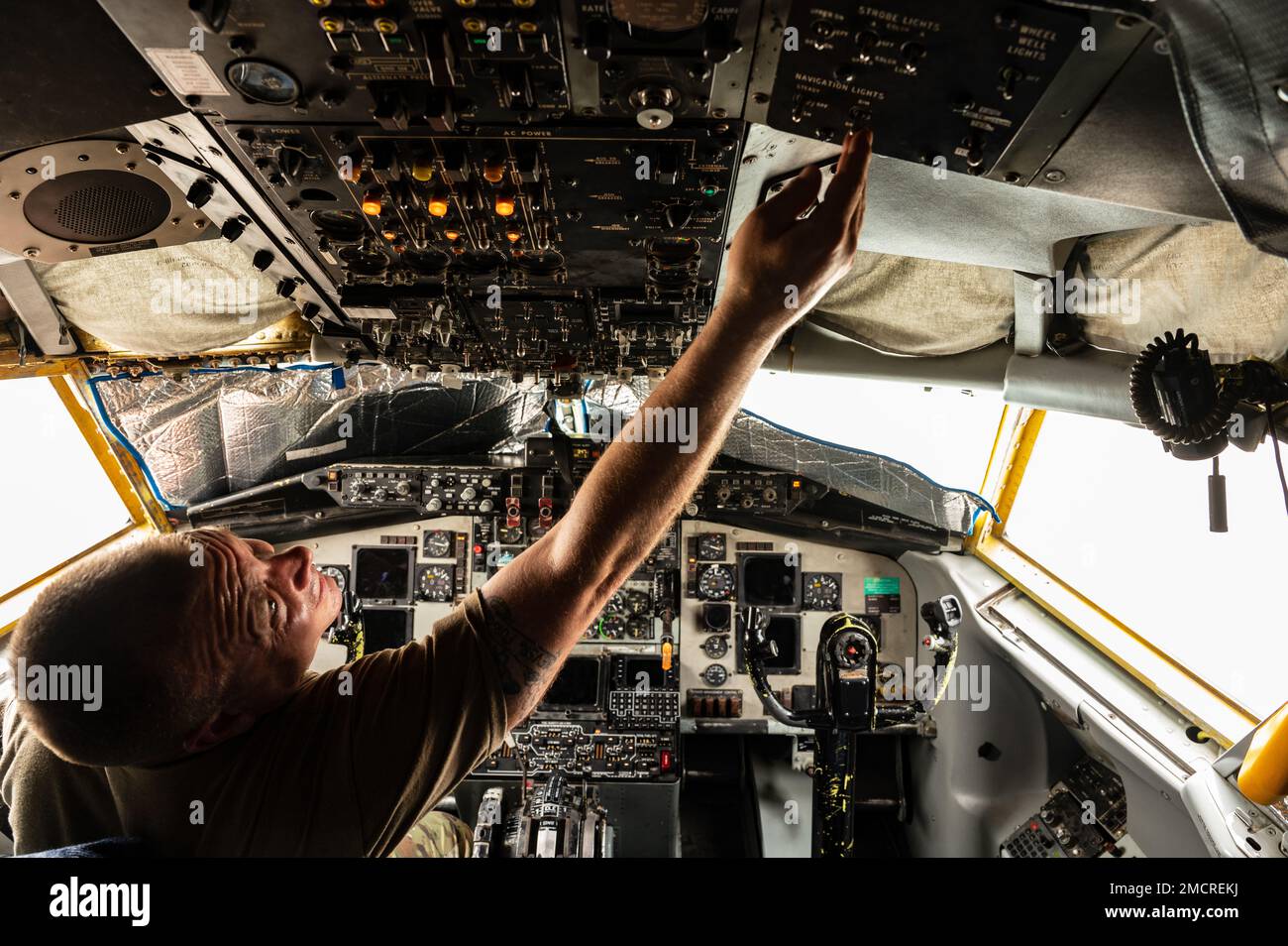 U.S. Air Force Col. Randy D. Schwinler, Commander 379th Expeditionary ...