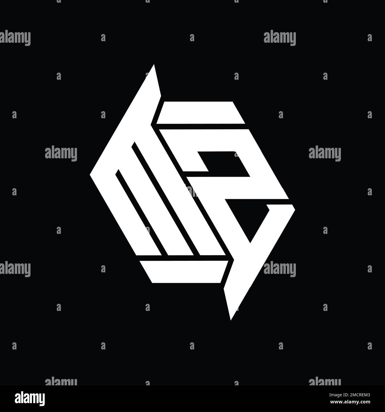 MZ Logo monogram hexagon modern abstract shape vector images design ... MZ Logo monogram hexagon modern abstract shape vector images design ...