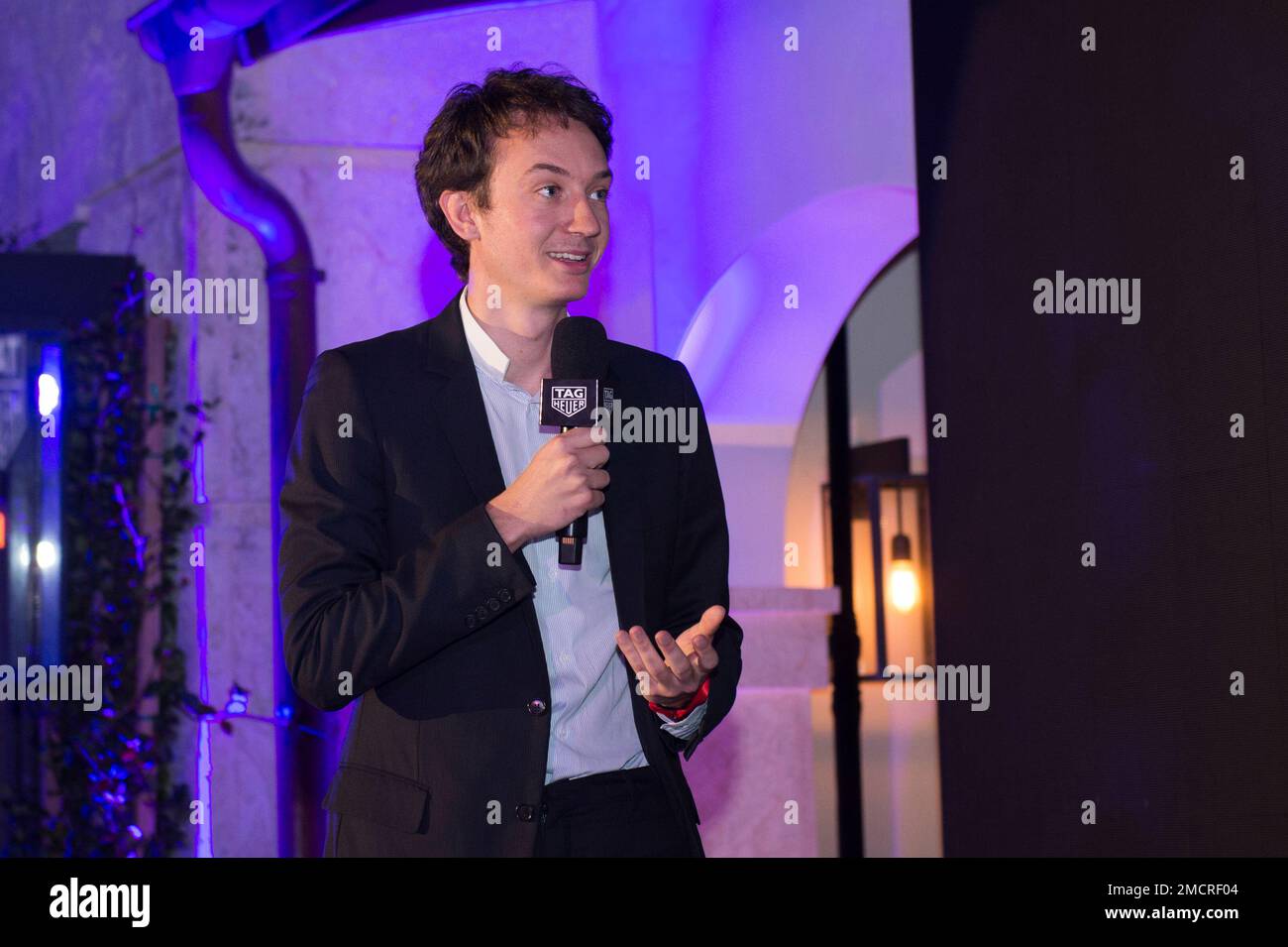 Frédéric Arnault attends a TAG Heuer dinner in honor of NBA star Jimmy ...