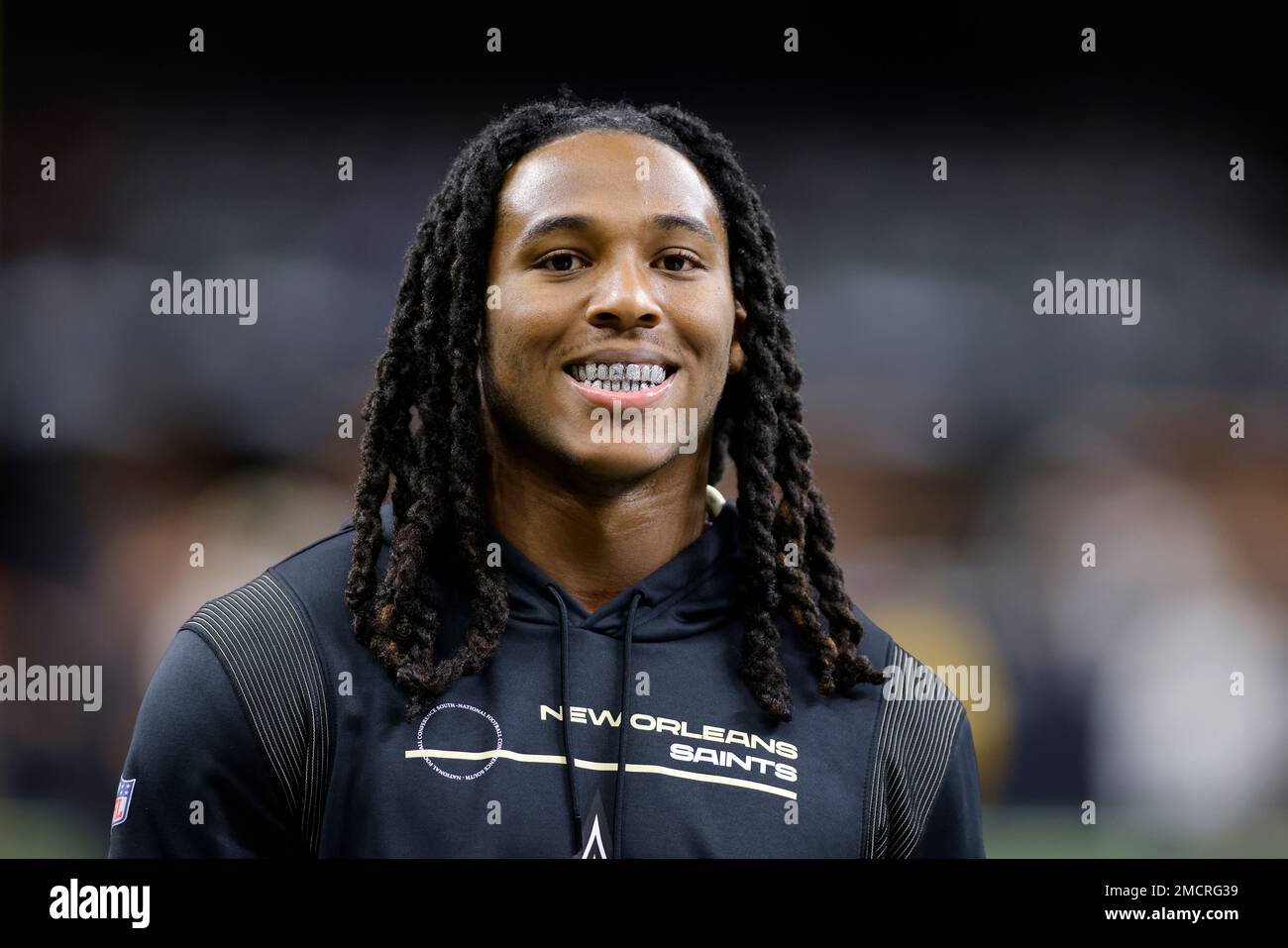 New Orleans Saints wide receiver Marquez Callaway (1) poses for a photo ...