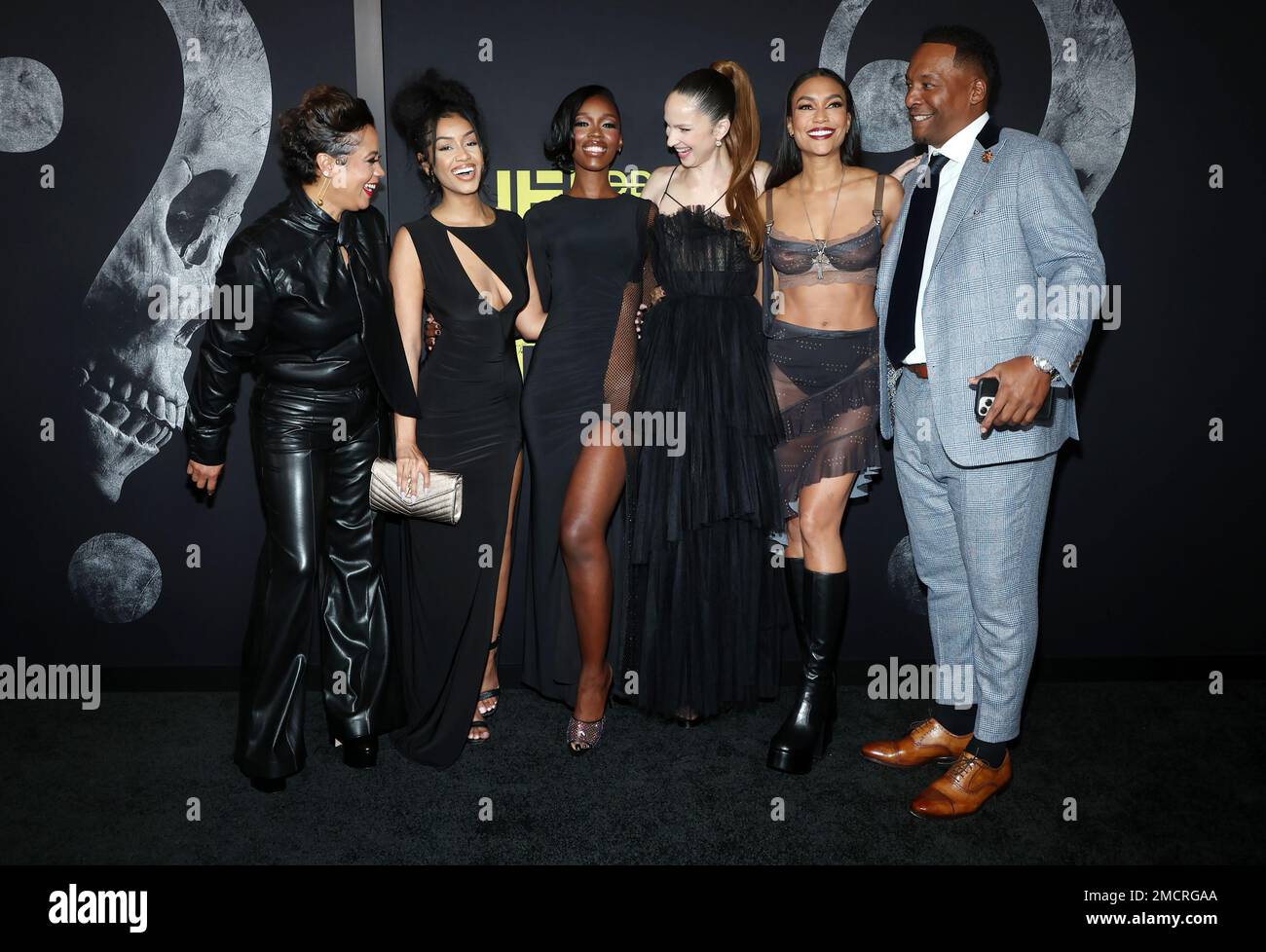 21 January 2023 -Los Angeles, California - Roxanne Taylor, Tyler Abron, Jessica Allain, Ruby ...