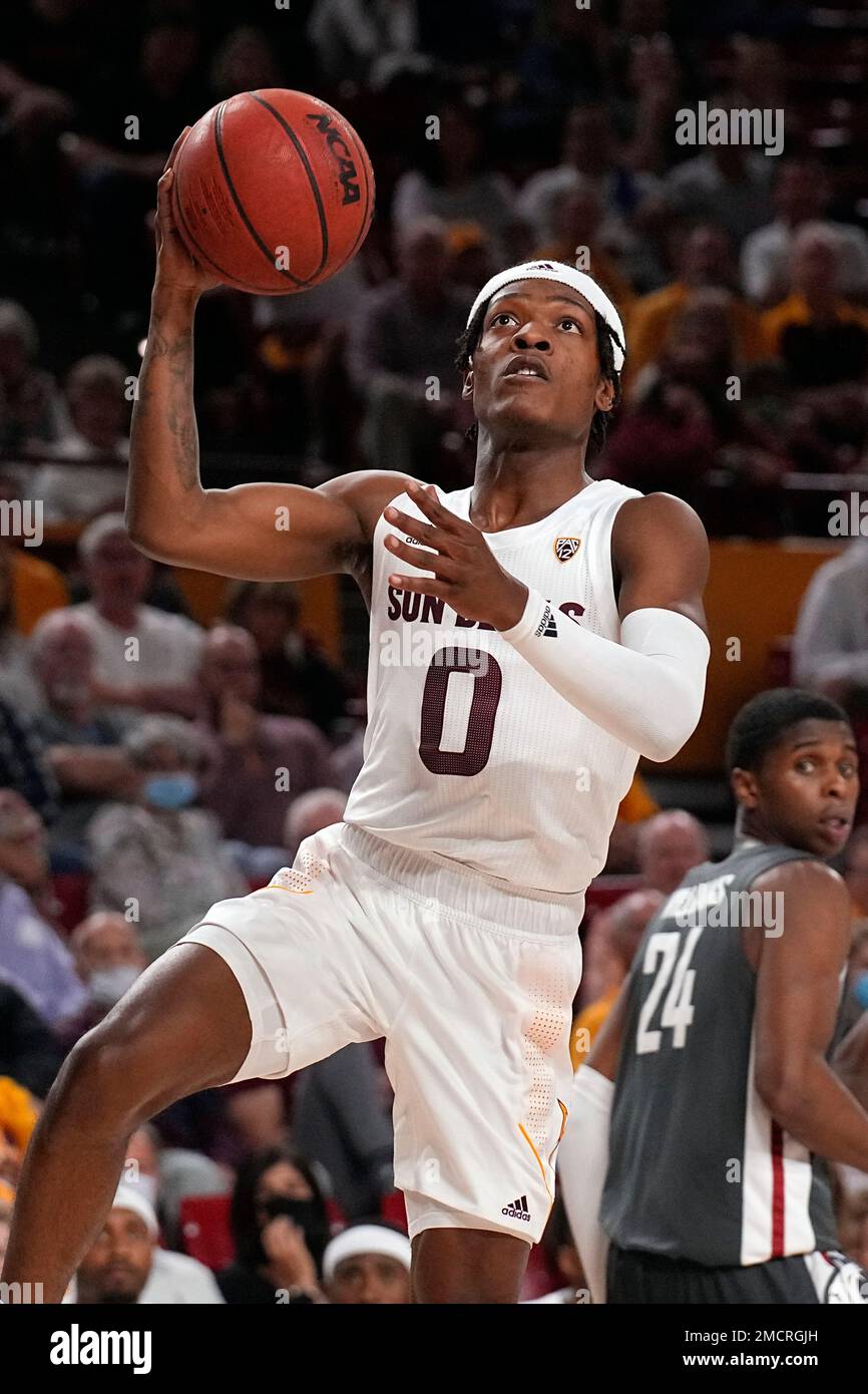 Arizona State guard DJ Horne (0) during the first half of an NCAA ...