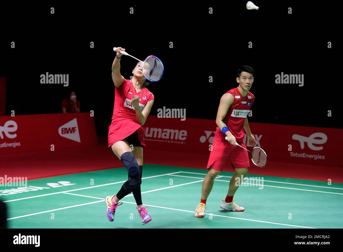Malaysia's Chan Peng Soon, right, and Goh Liu Ying compete against ...