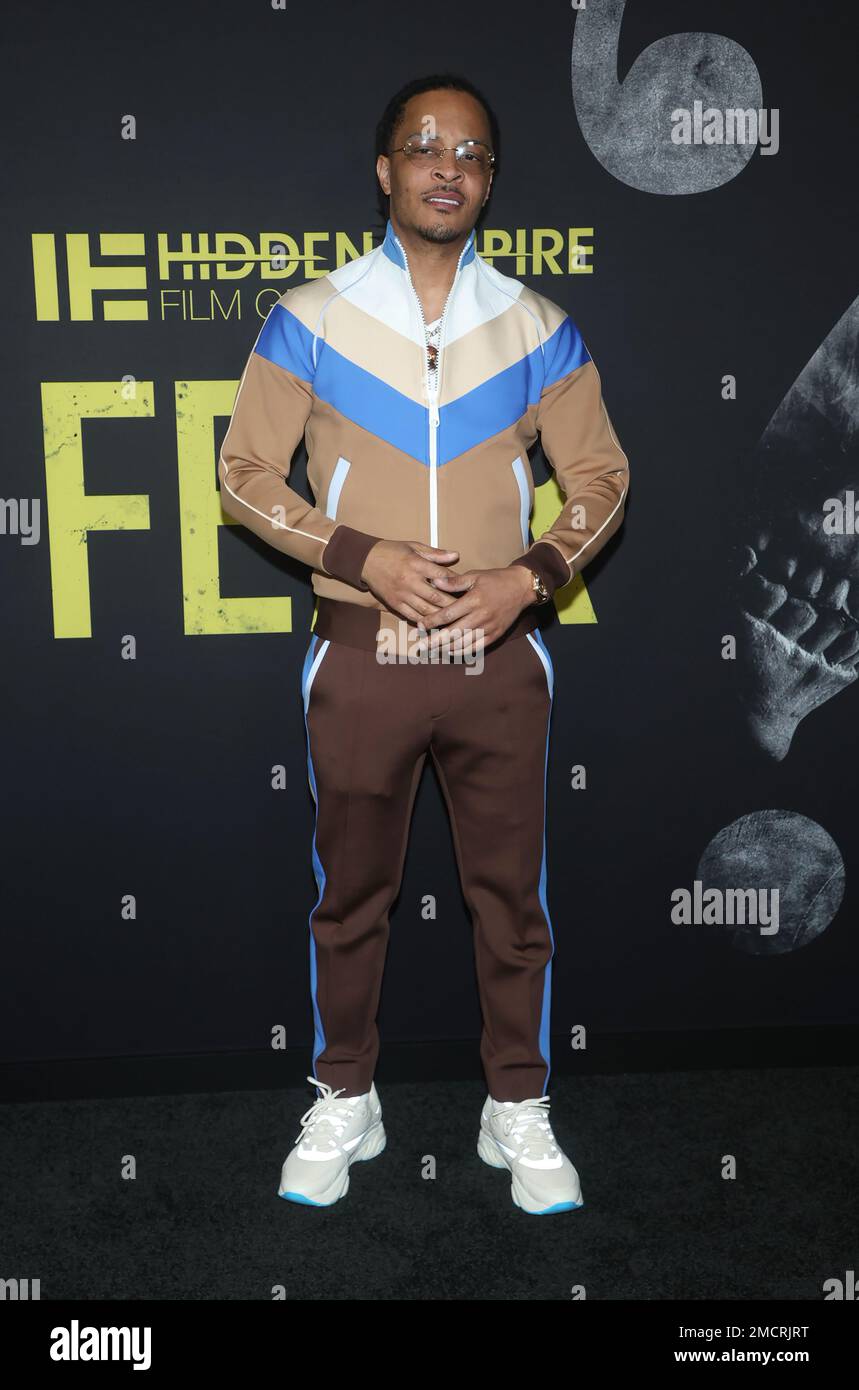21 January 2023 -Los Angeles, California - Tip "T.I." Harris. "Fear ...