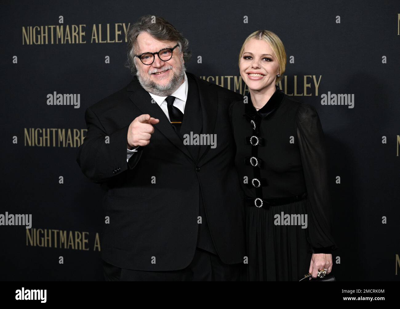 Writer-director and producer Guillermo Del Toro, left, and writer Kim ...