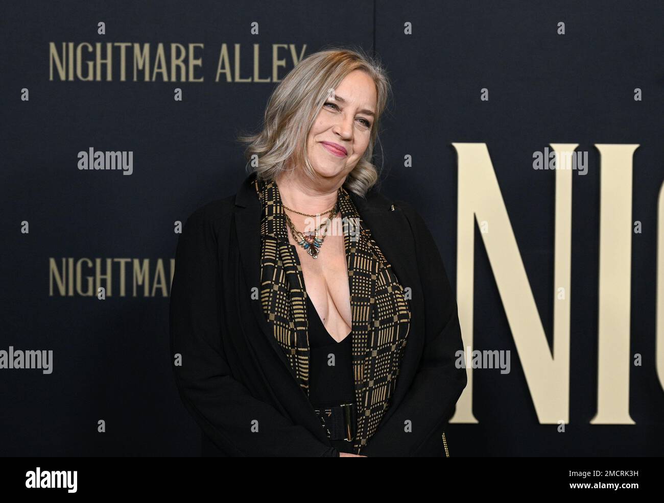 Tamara Deverell attends the premiere of "Nightmare Alley" at Alice ...
