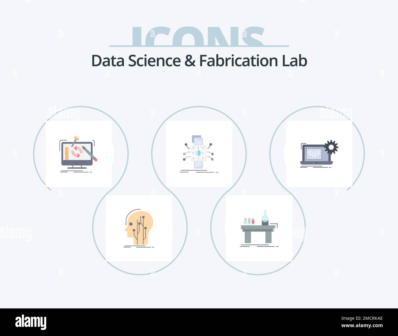 Data Science And Fabrication Lab Flat Icon Pack 5 Icon Design. datum ... Data Science And Fabrication Lab Flat Icon Pack 5 Icon Design. datum ...