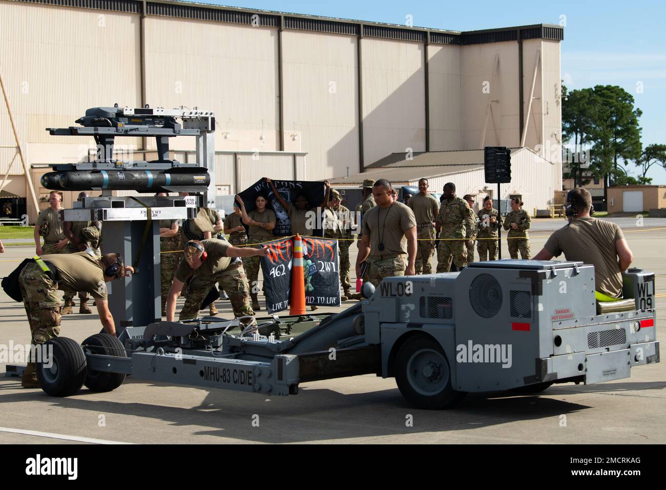 U.S. Air Force Airmen from the 73rd Aircraft Maintenance Unit ...