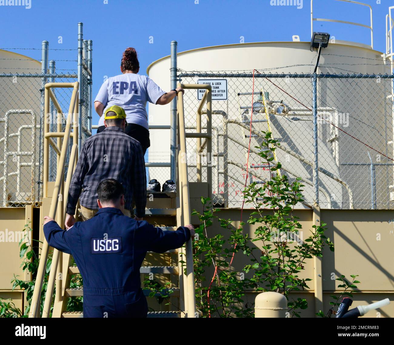 Inspectors with Coast Guard Sector Anchorage’s Marine Safety Task Force ...