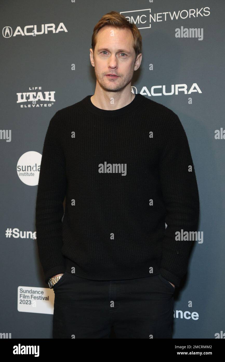 Park City, UT, USA. 21st Jan, 2023. Alexander Skarsgård at arrivals for ...